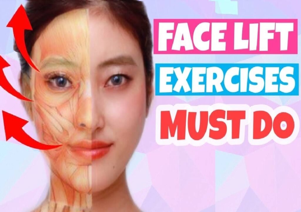 CHEEK & EYE LIFT EXERCISE TO LOOK 10 YEARS YOUNGER, BEAUTIFUL! PREVENT ...